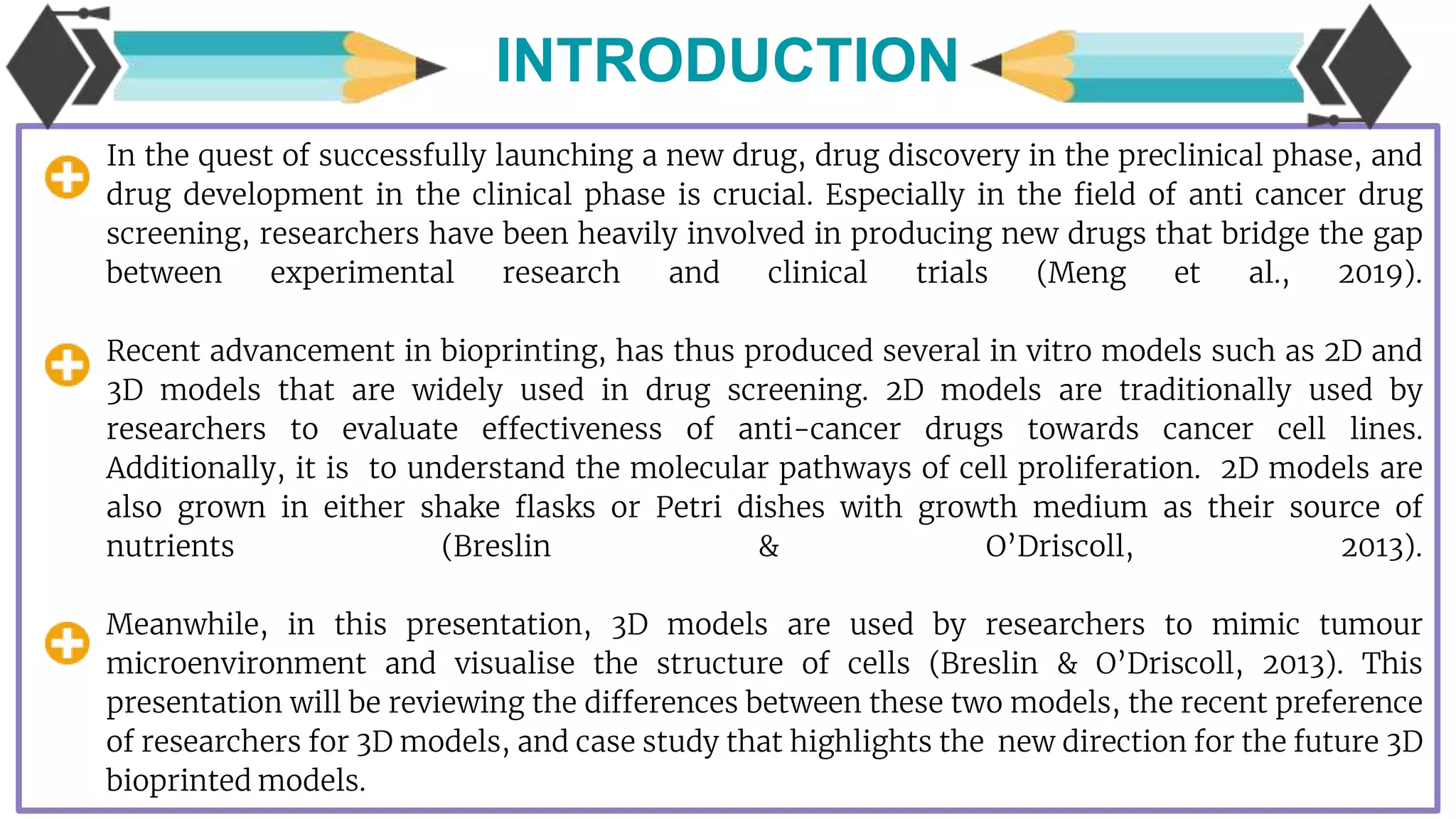 Potentials of 3D models in anticancer drug screening | PPTX