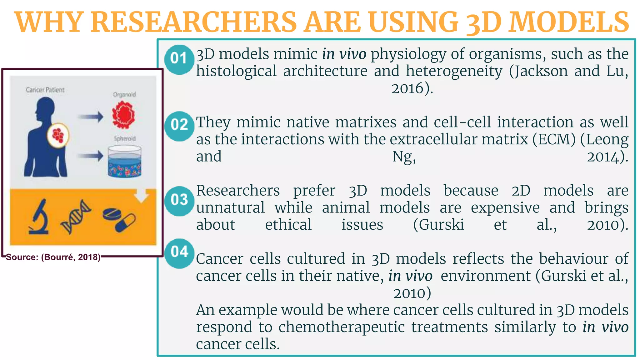 Potentials of 3D models in anticancer drug screening | PPTX