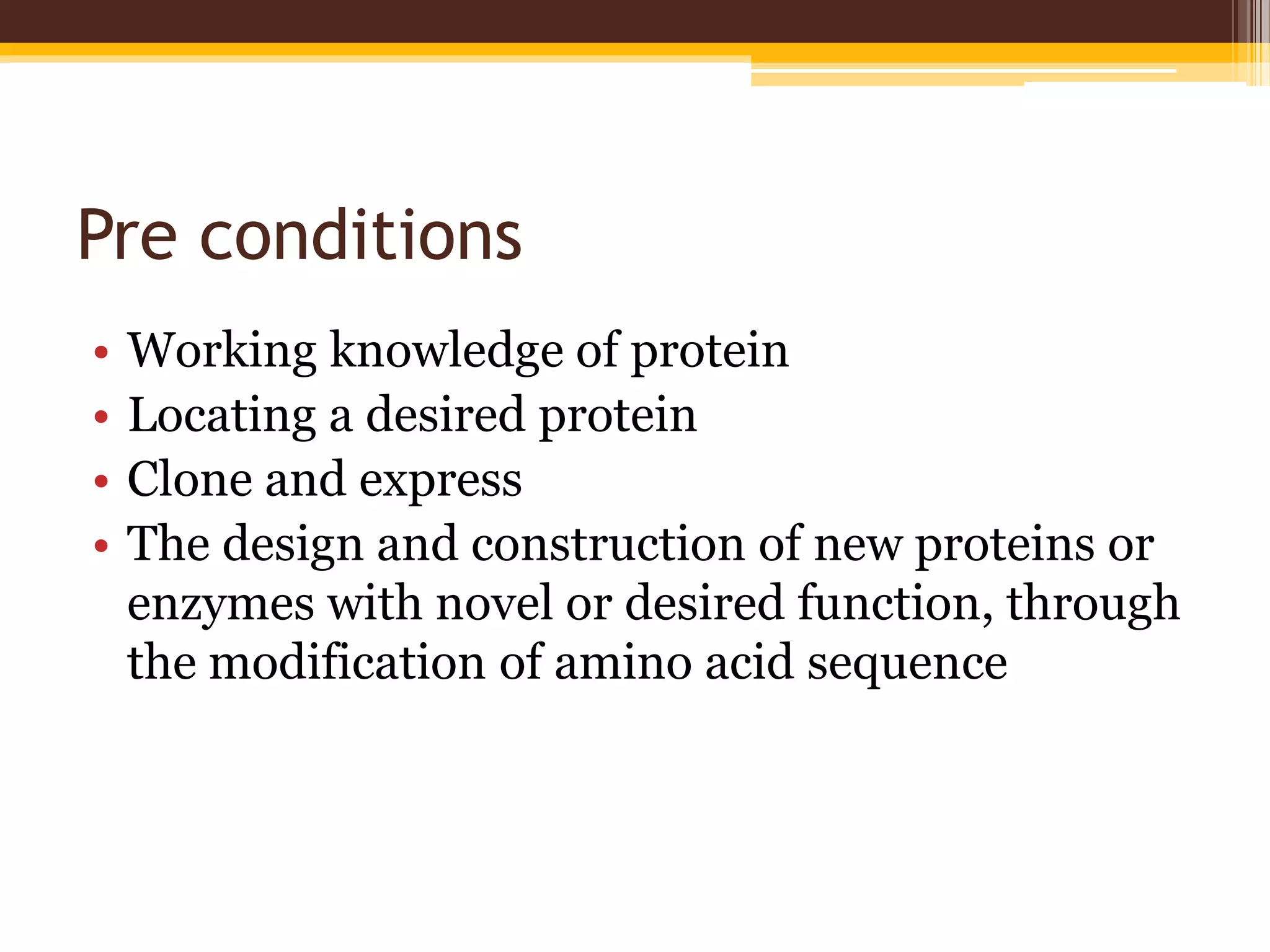 Production of recombinant proteins | PPTX