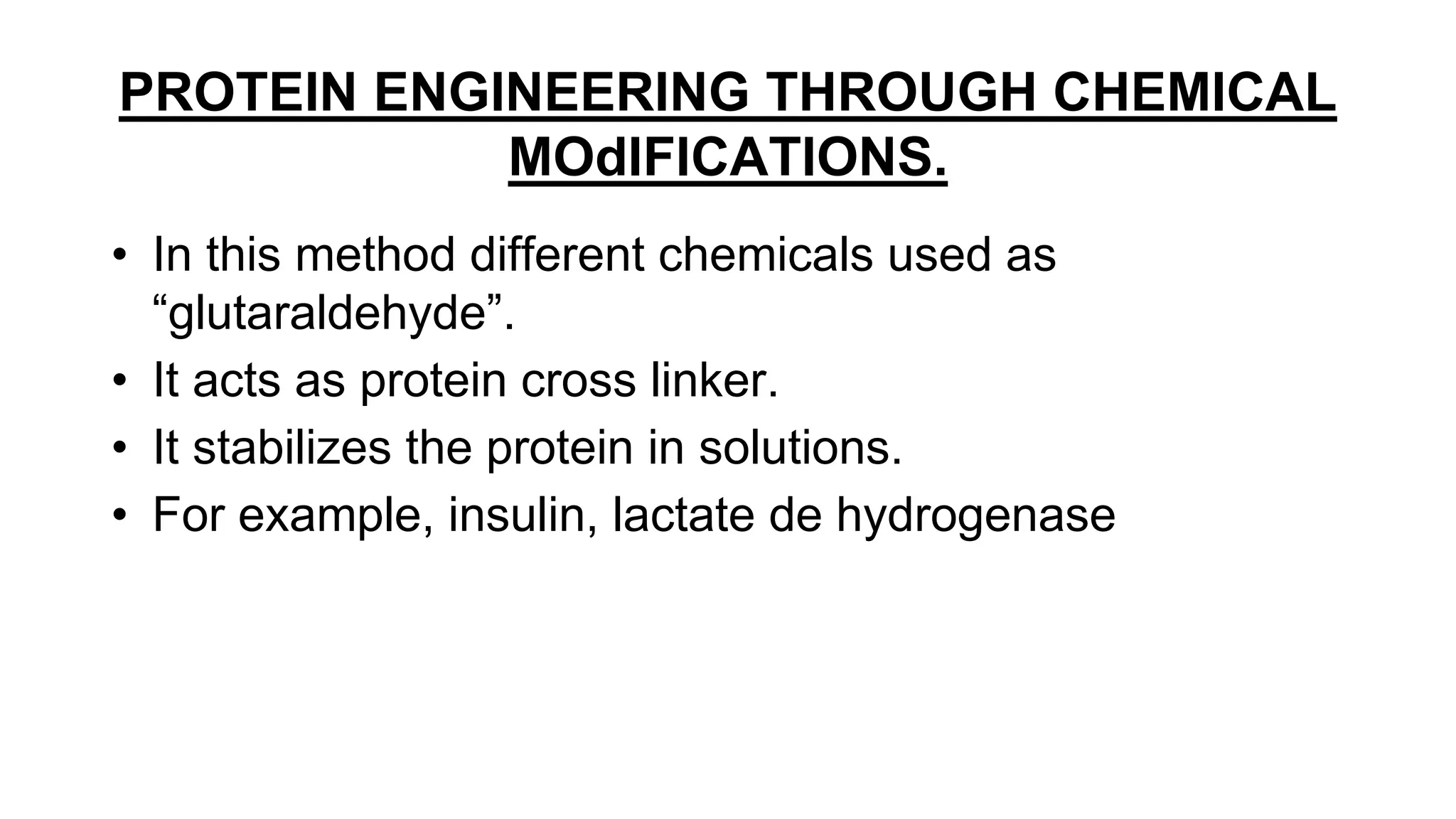 Protein engineering | PPTX