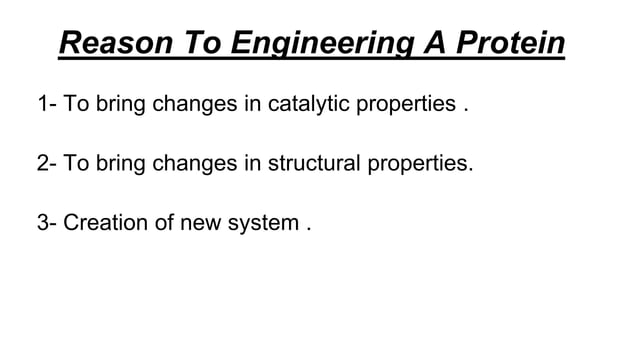 Protein engineering | PPT