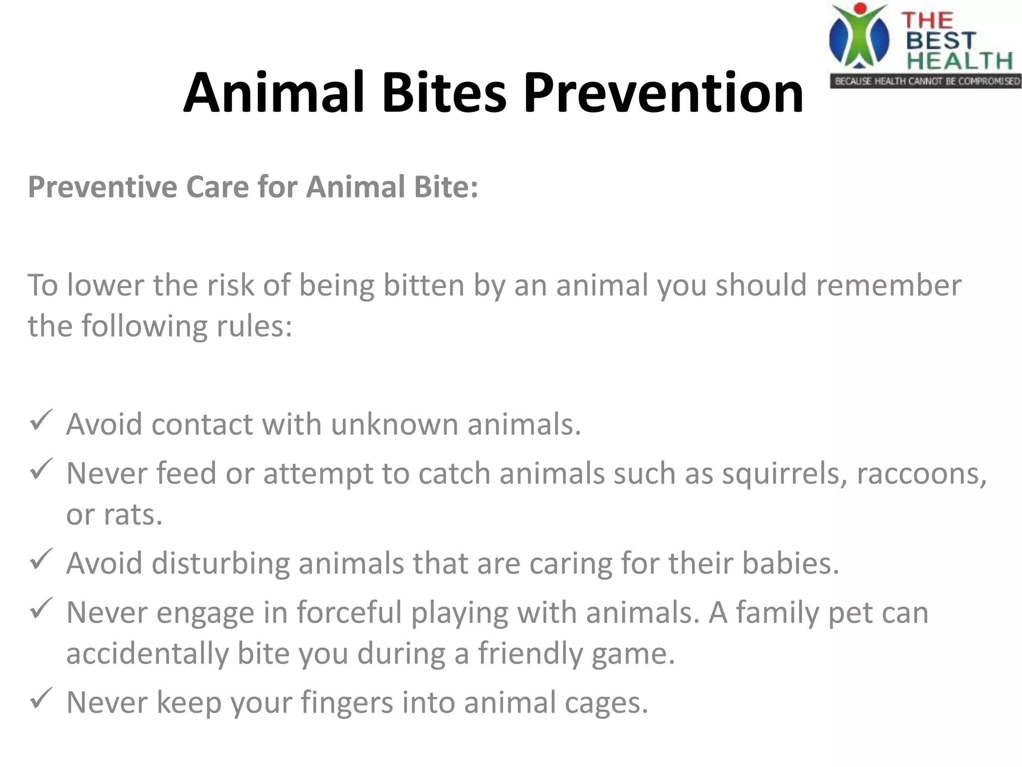 Animal Bites Causes Symptoms Treatment | PPTX