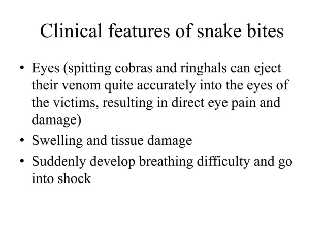 Animal Bites and Stings and Their Complications.pptx | Veterinary ...