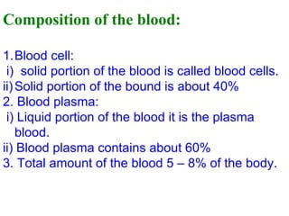 Animal blood | PPT