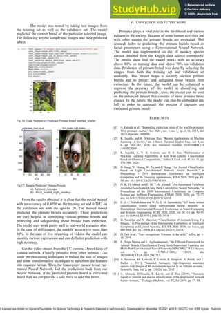 Animal Breed Classification And Prediction Using Convolutional Neural ...
