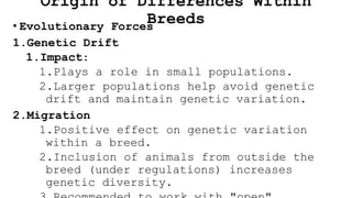 Animal breeding Lecture class note for s. | PPTX
