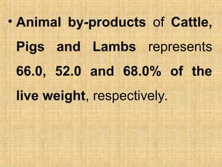 Animal by products and skin capture .ppt
