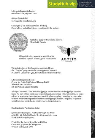 Animal Cameras Virtual Reality And Factory Farming | PDF