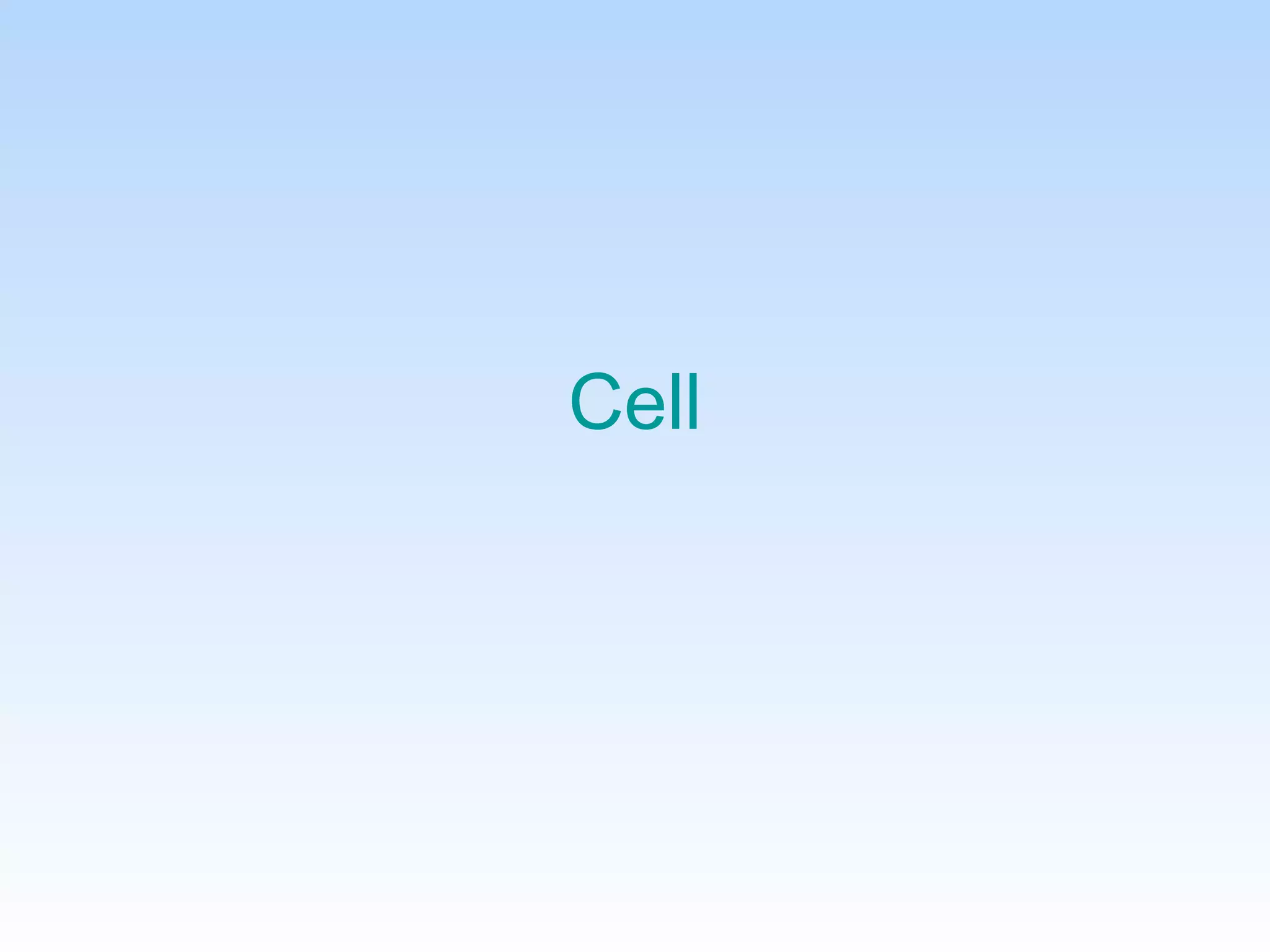 Animal cell | PPT