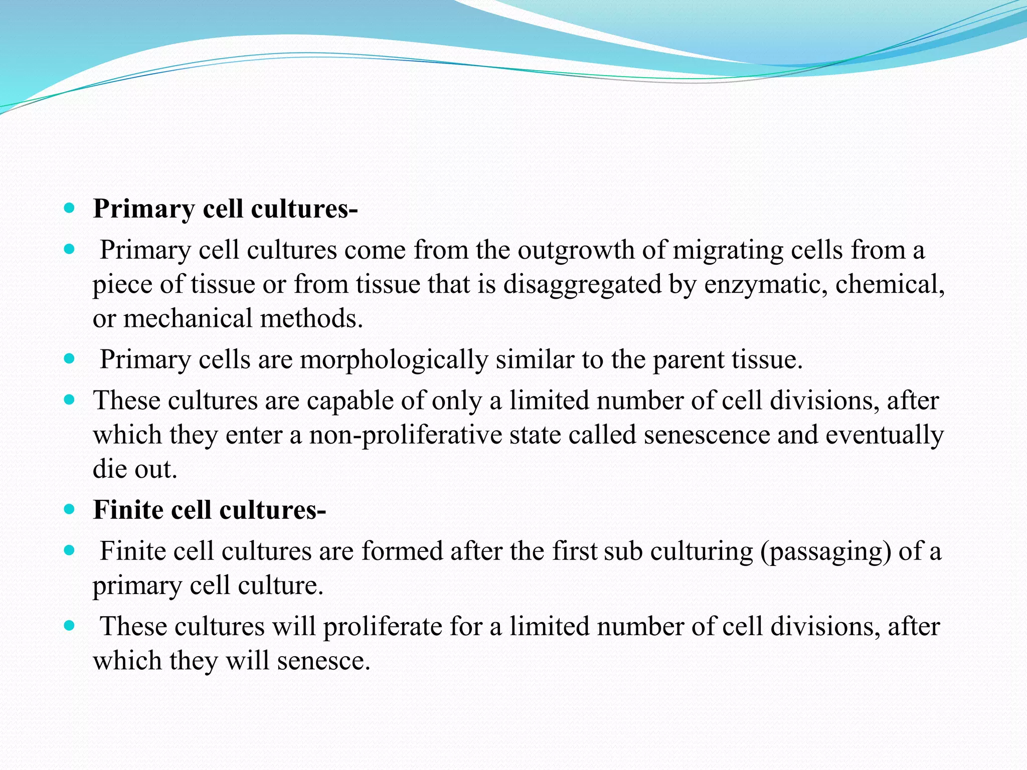 Animal cell culture introduction and equipments | PDF