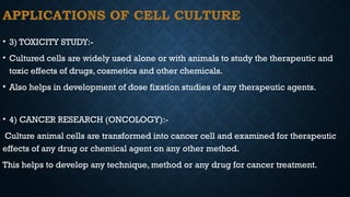 ANIMAL CELL CULTURE, MICROBIOLOGY B.PHARMACY SECOND YEAR | PPTX