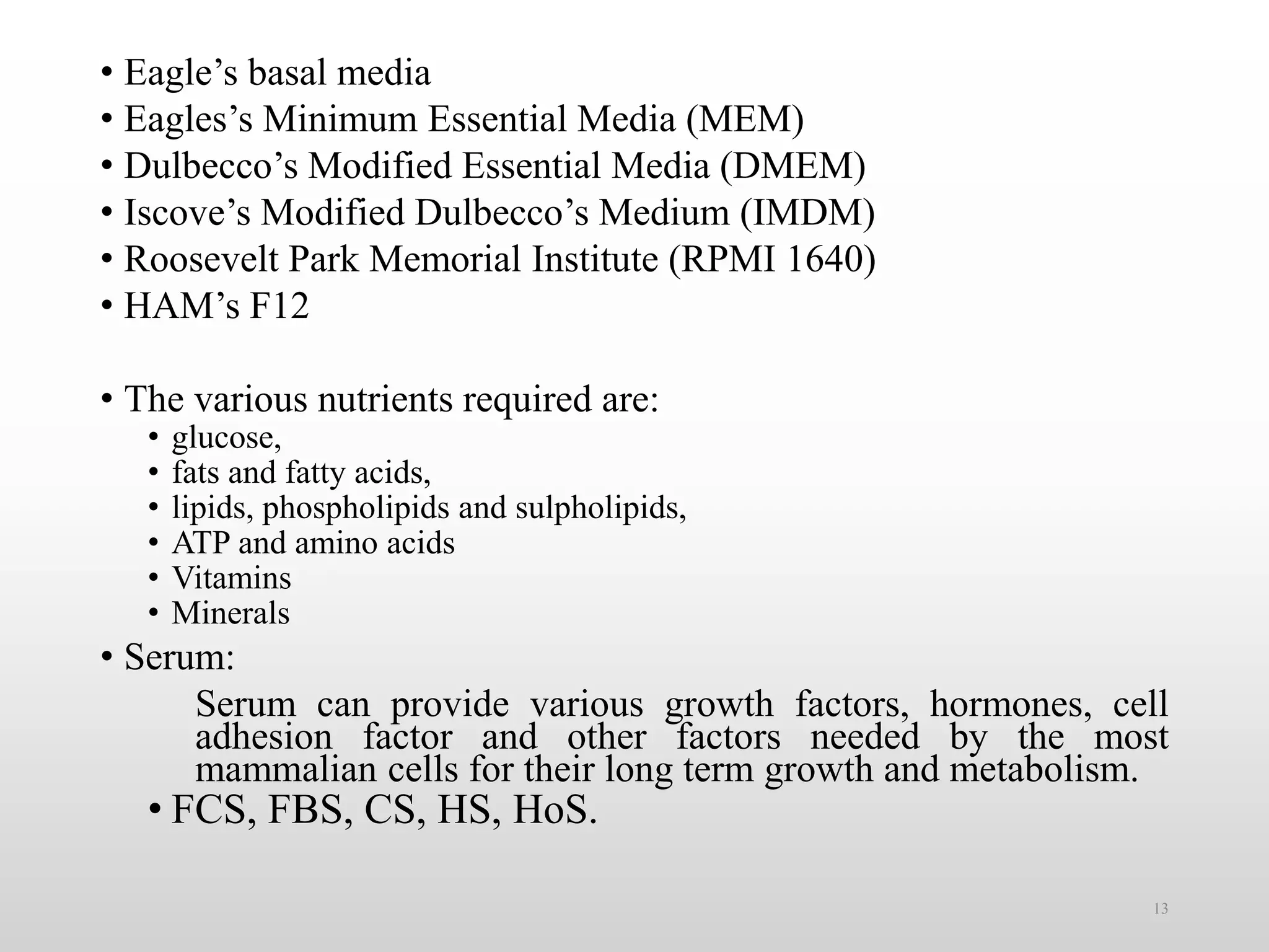 Animal cell culture techniques | PPTX