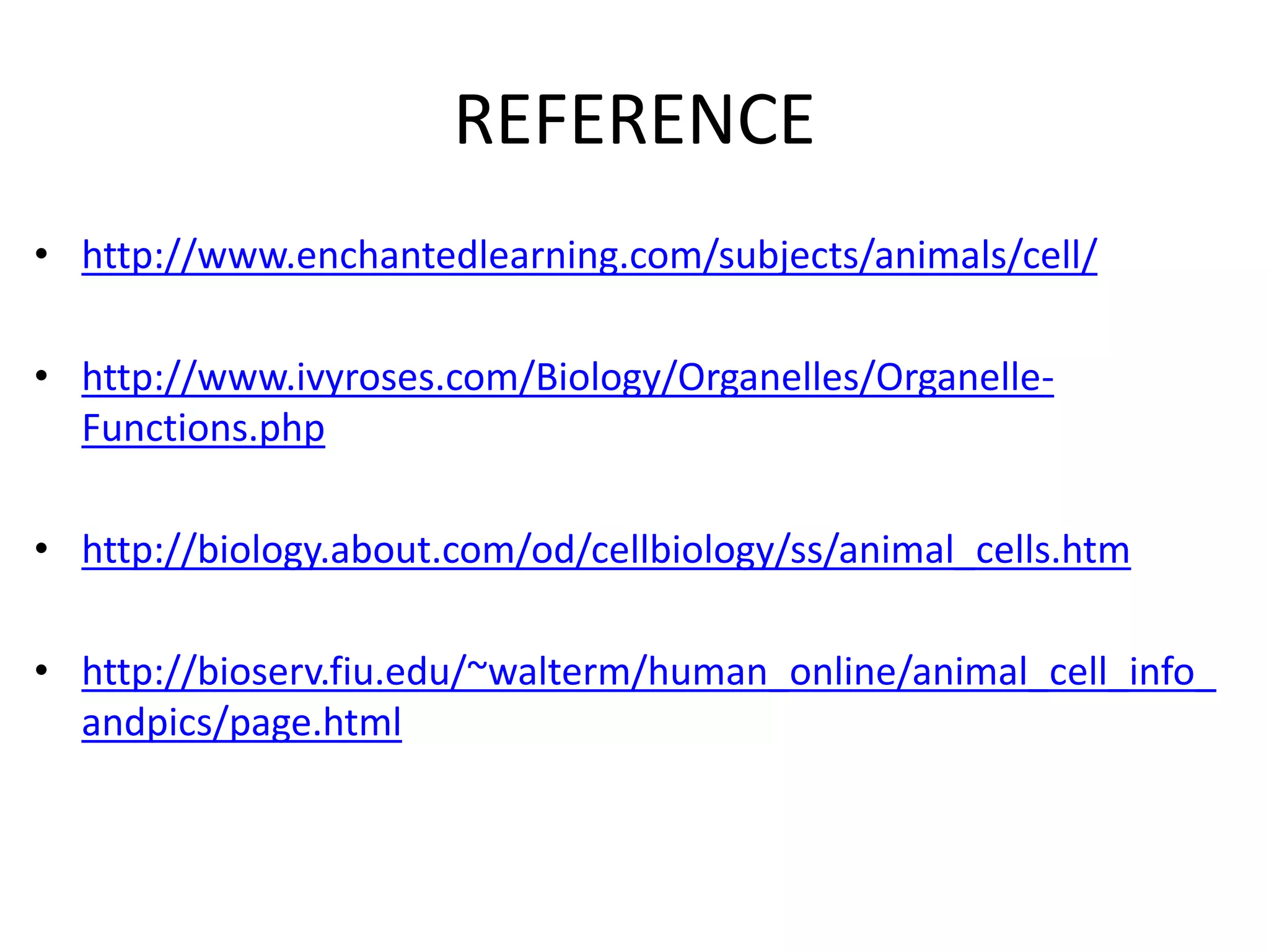Animal cell structure and function copy | PPTX