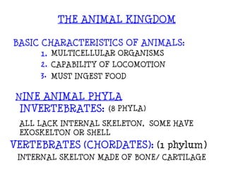Animal classification | PPT
