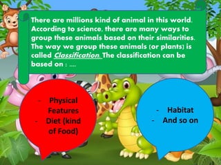 Animal classification | PPSX