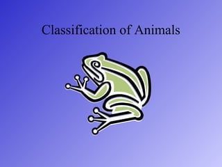 Classification Of Vertebrates