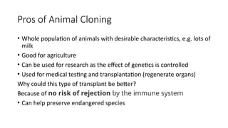 Animal Cloning A level biology AQA .pptx