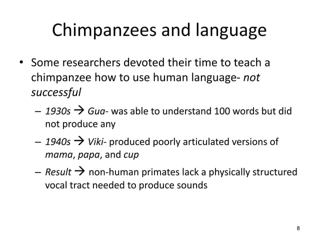 Properties of Human language | PPTX | Science