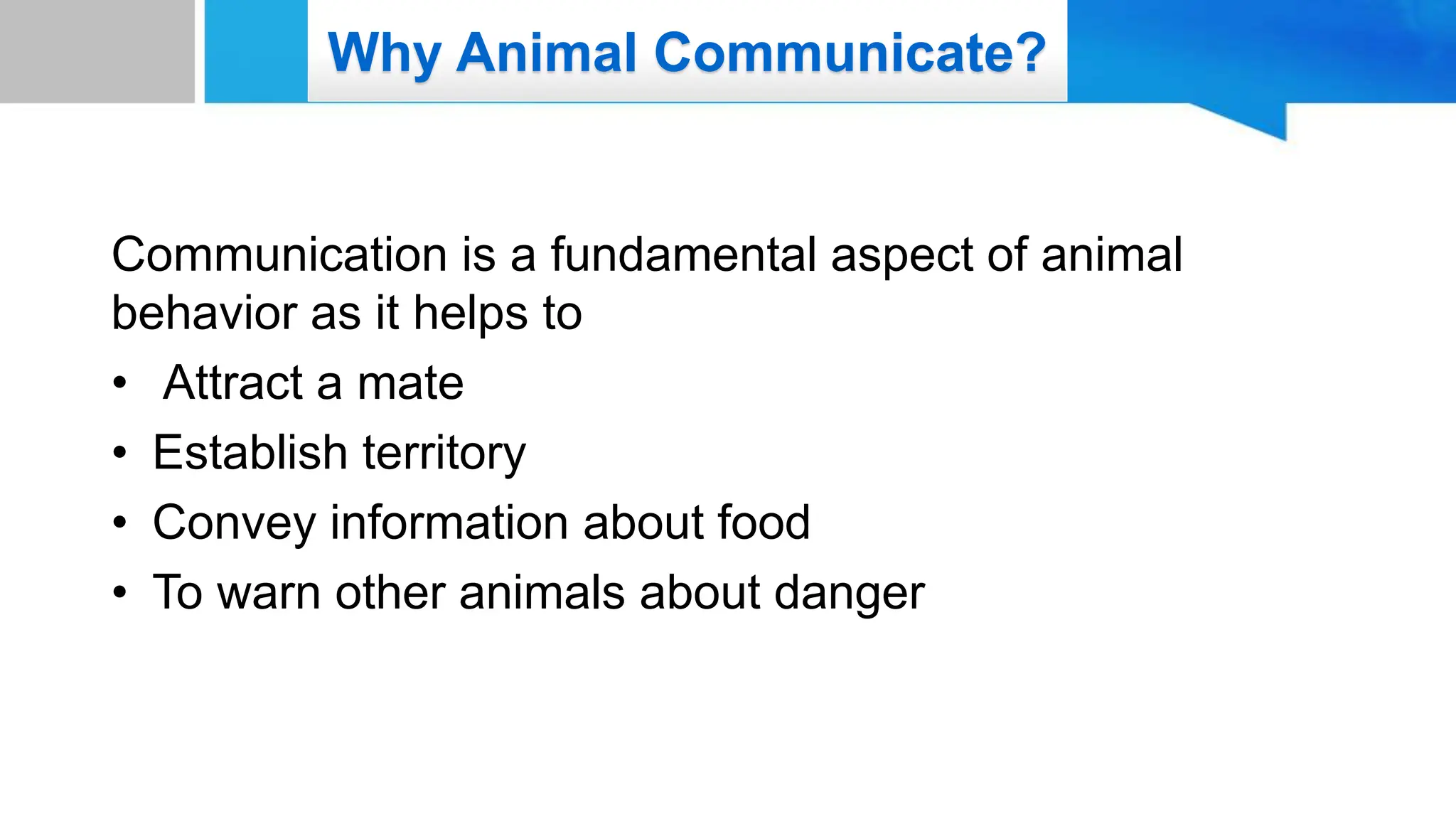Animal communication elephant communication | PPTX