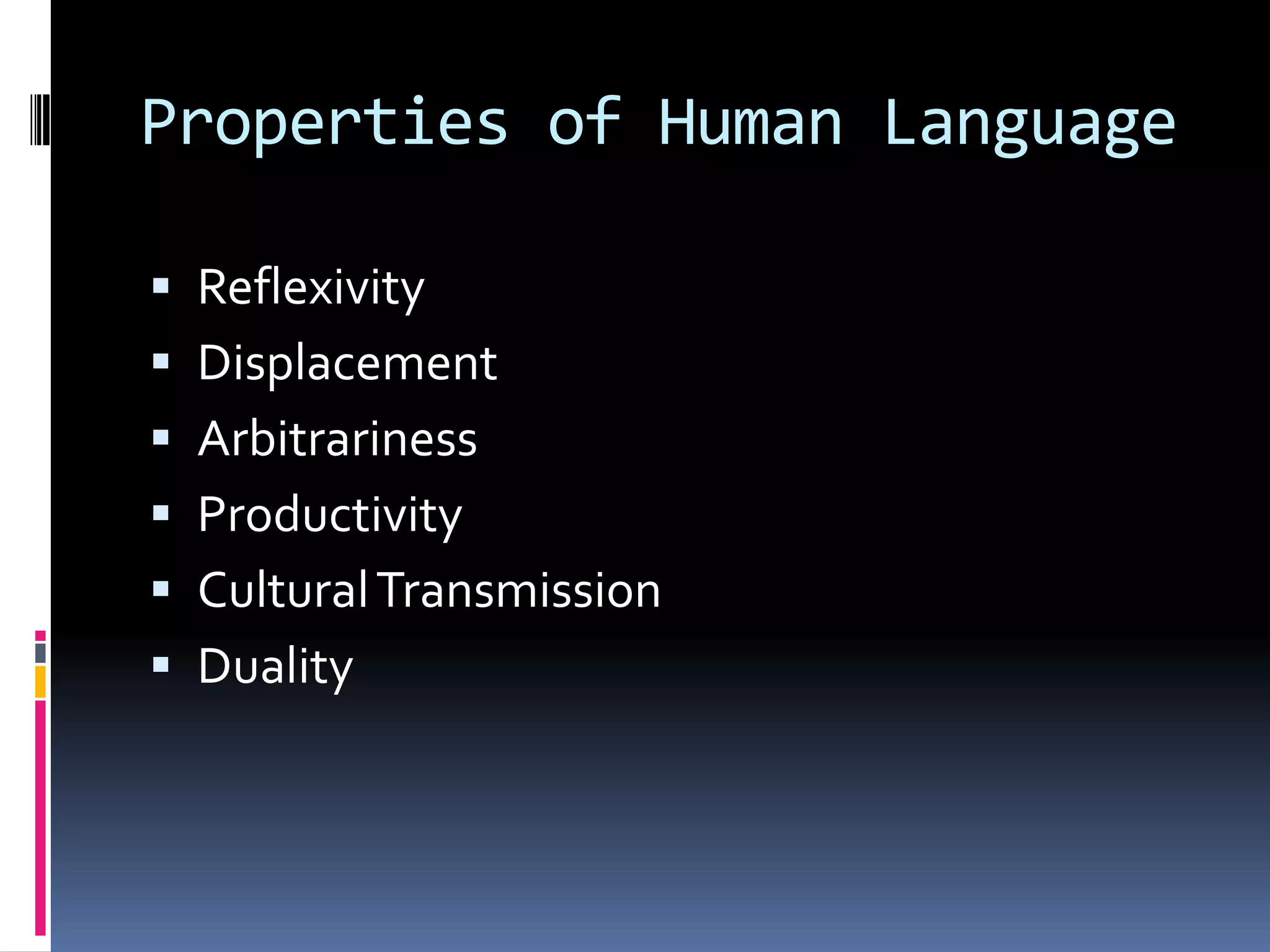 Animal communication and human language | PPTX
