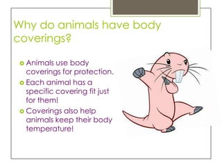 Animal covering ppt | PPTX