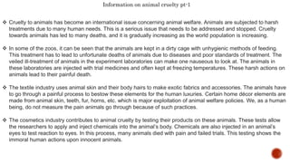Animal cruelty | PPTX