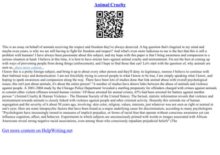 Animal Cruelty | PPT