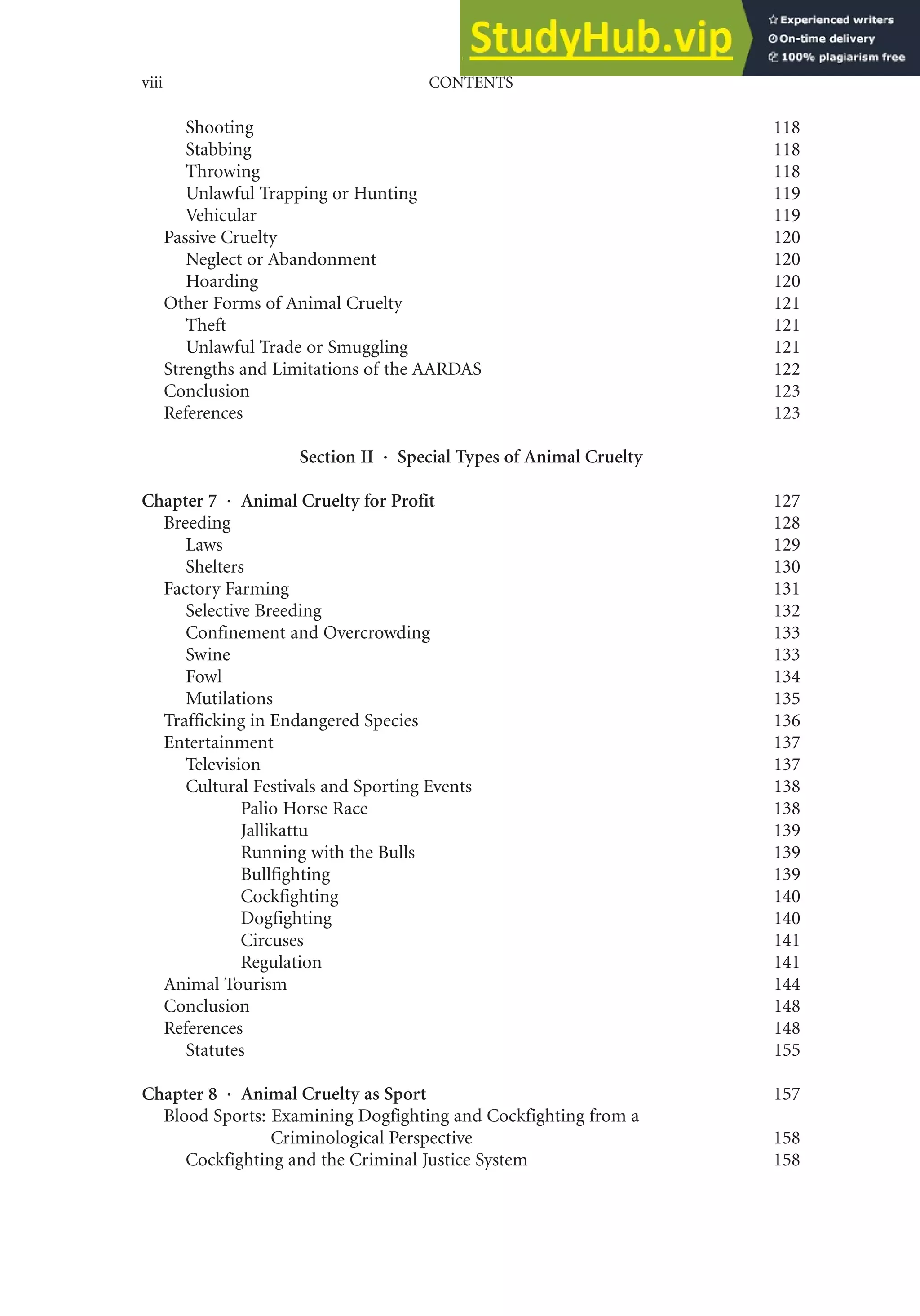 Animal Cruelty A Multidisciplinary Approach To Understanding | PDF