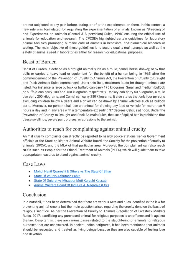 Animal Cruelty and essential religious practices.pdf