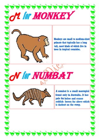 Animal Dictionary (By Keerthana) | PDF