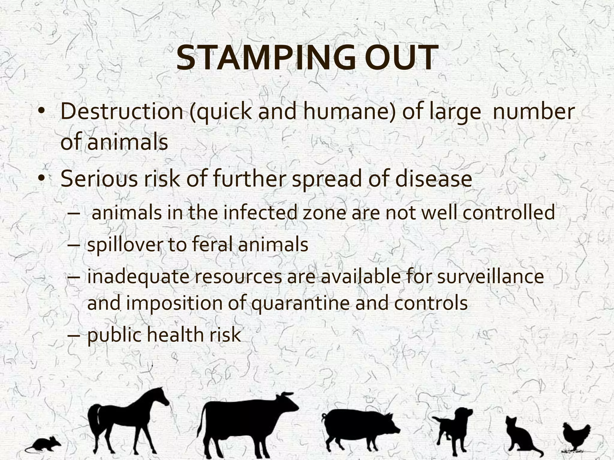 Animal Disease Control | PPTX