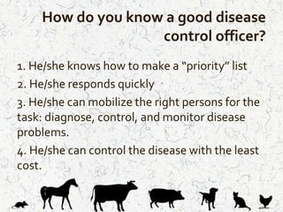 Animal Disease Control | PPTX