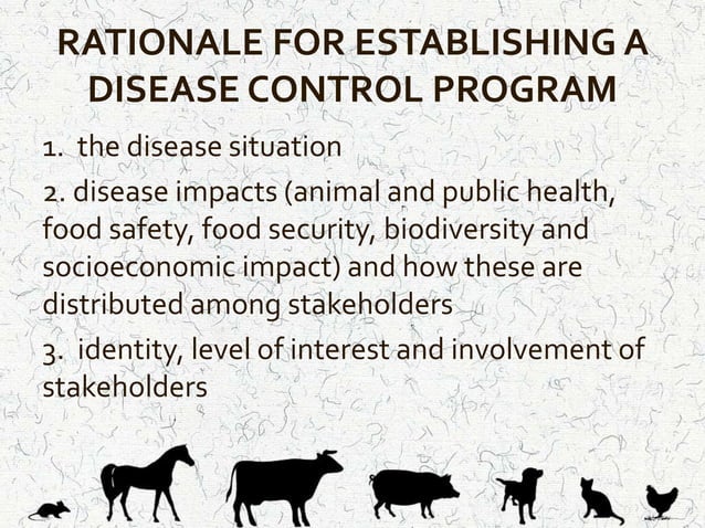 Animal Disease Control | PPTX | Infectious Diseases | Diseases and ...