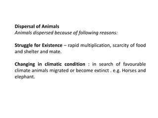 Animal distribution | PPTX