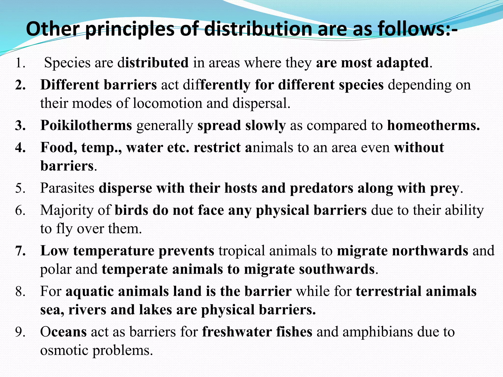 Animal distribution | PPTX