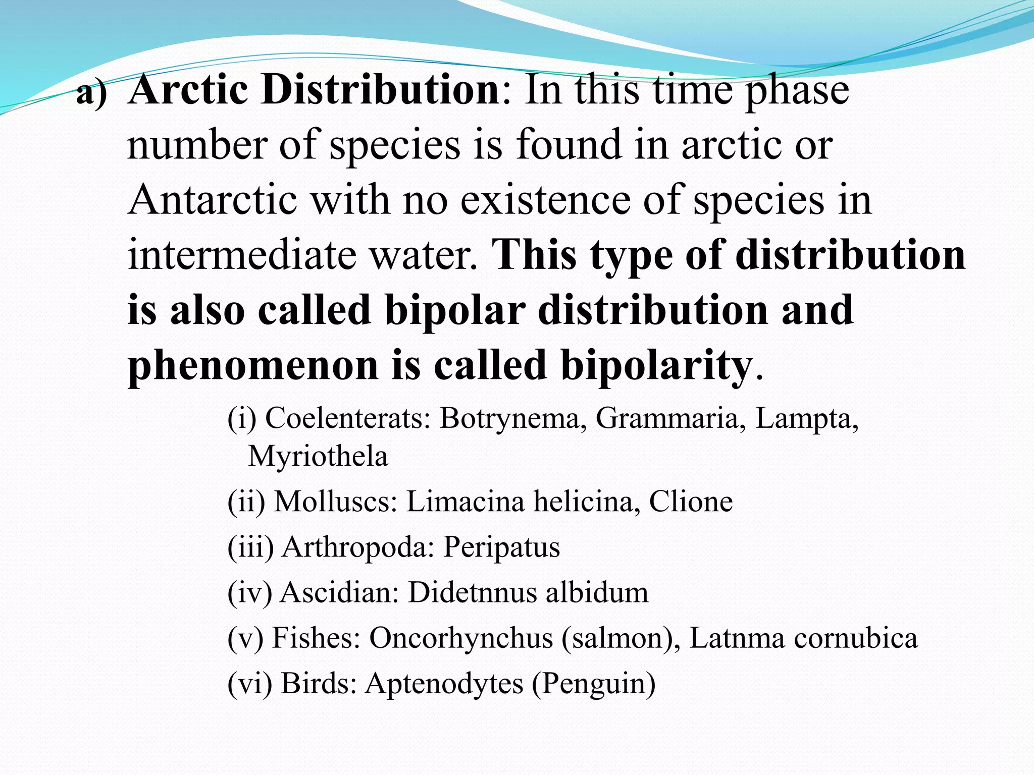 Animal distribution | PPTX