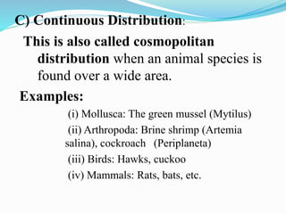 Animal distribution | PPTX