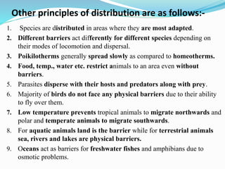 Animal distribution | PPTX
