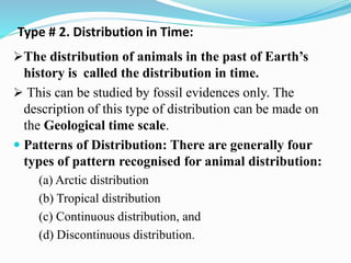 Animal distribution | PPTX