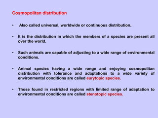 Animal distribution | PPT