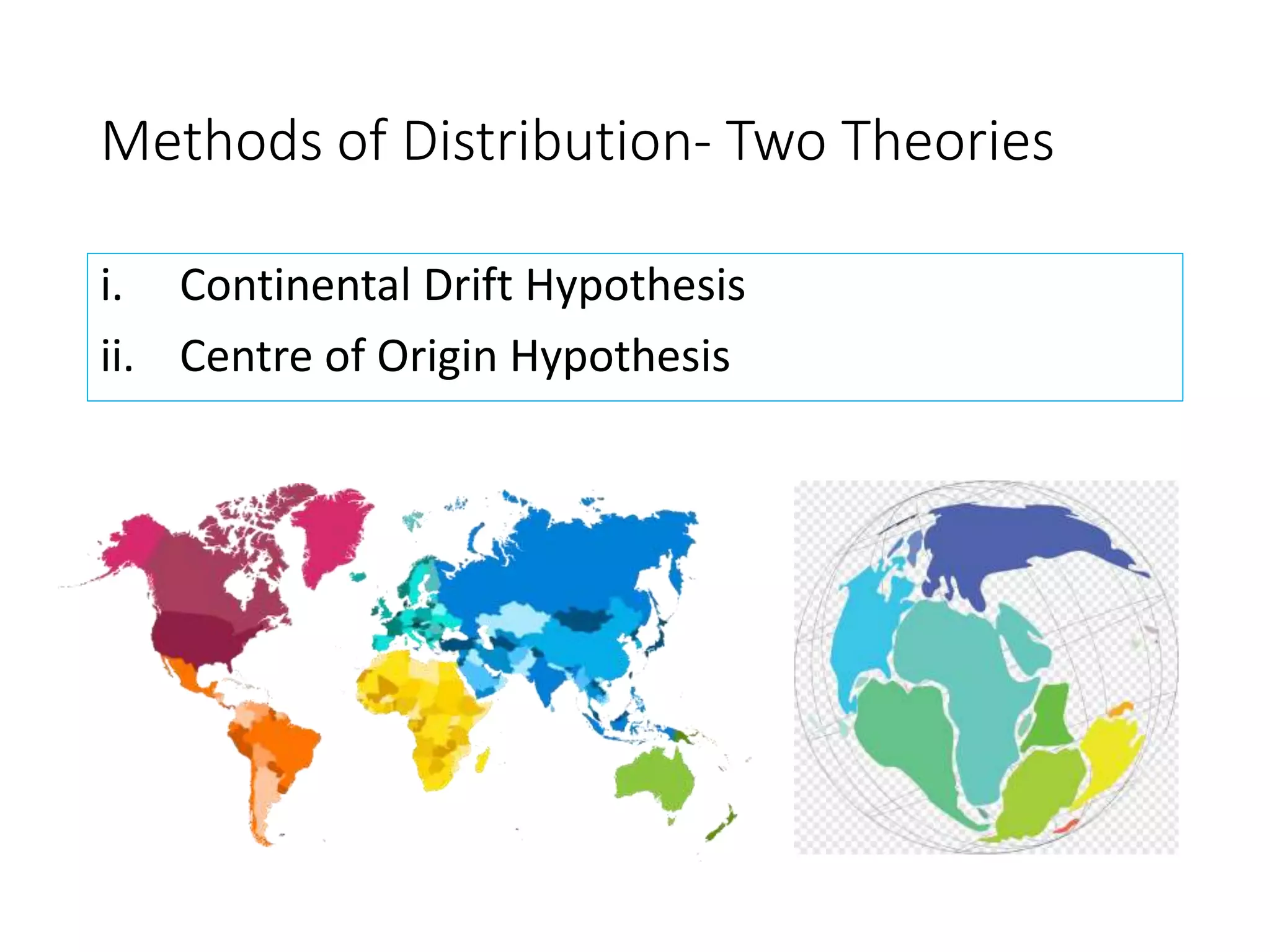Animal distribution on earth | PPTX