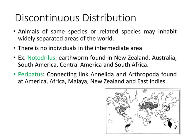 Animal distribution on earth | PPTX