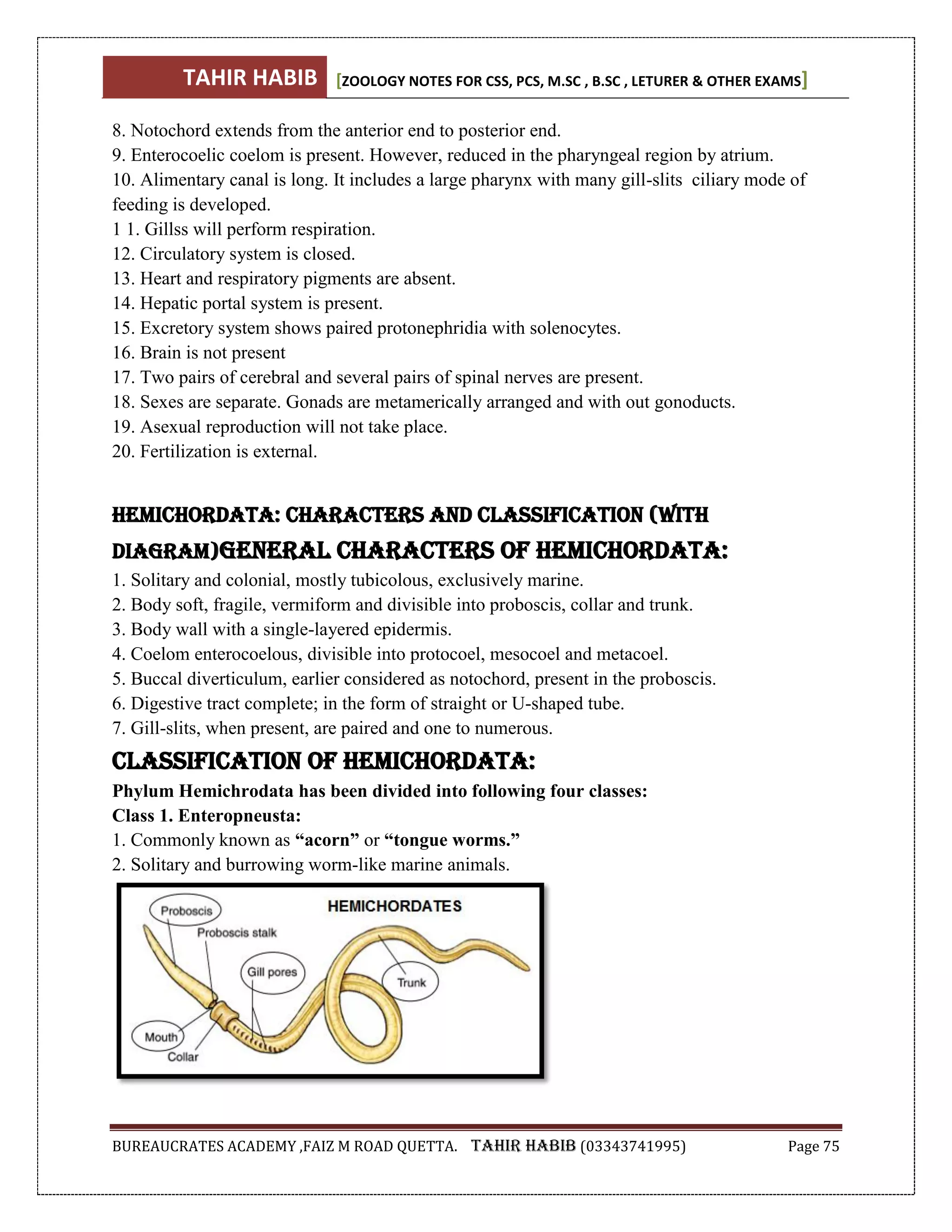 Animal diversity (Zoology) notes | PDF