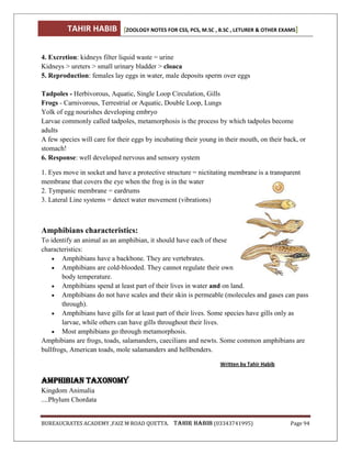 Animal diversity (Zoology) notes | PDF