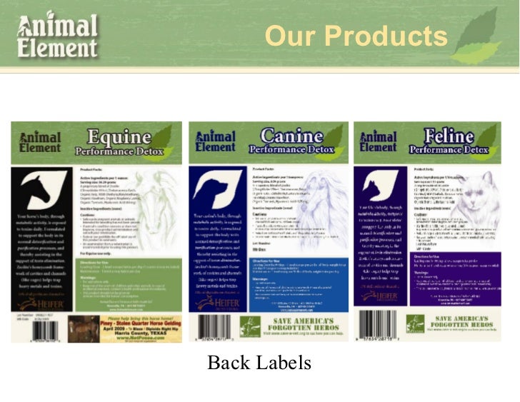 Animal Element Presentation