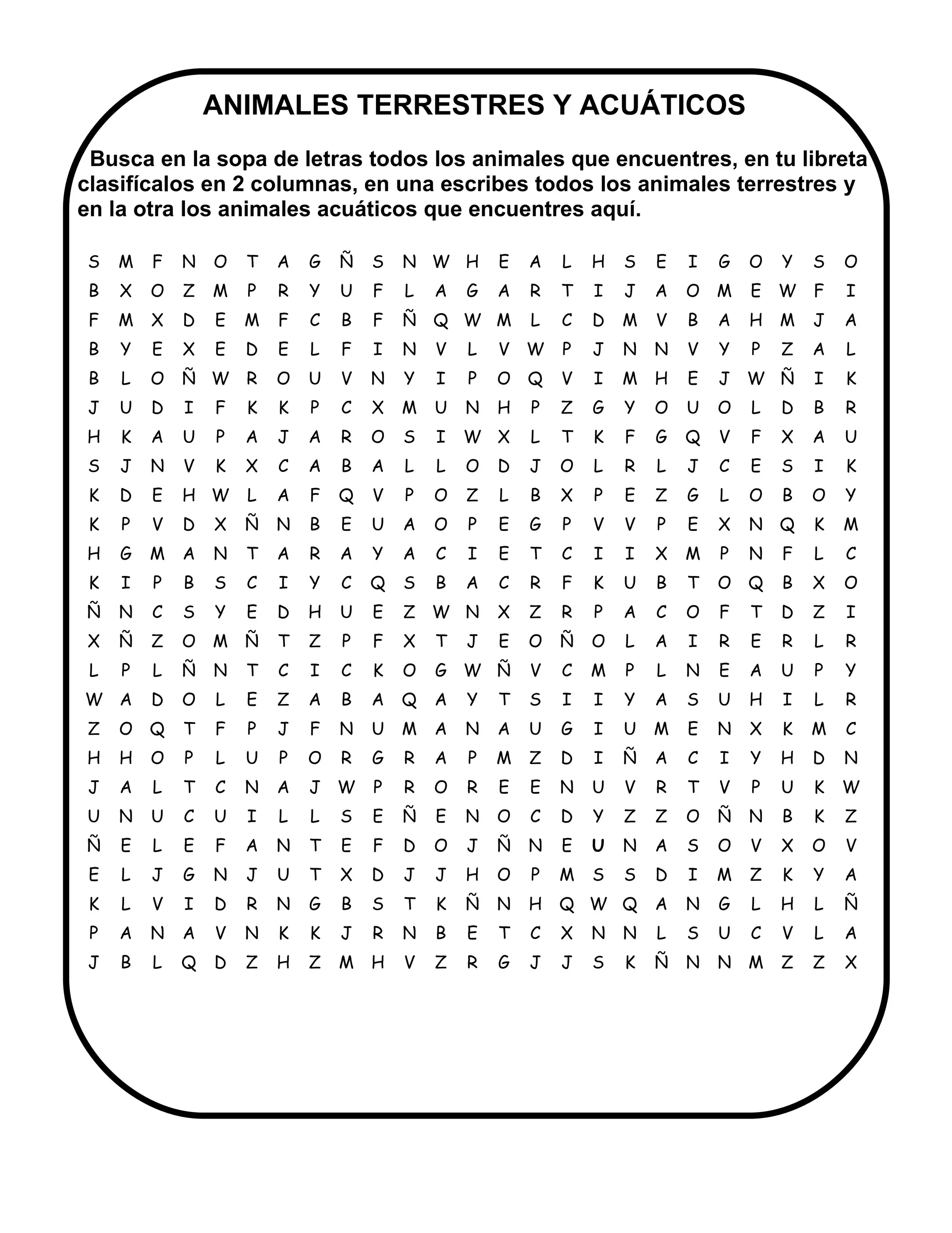 Animales%20 terrestres%20y%20acuáticos[1] | DOC