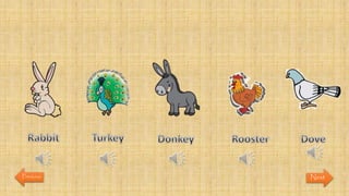 Animales de la granja | PPTX