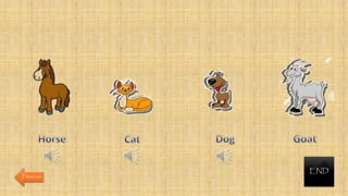 Animales de la granja | PPTX