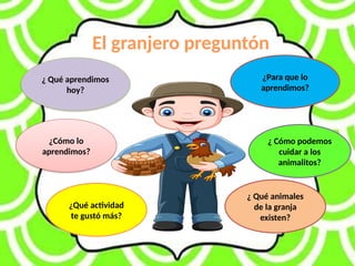 Animales de la granja modelos power point | PPTX