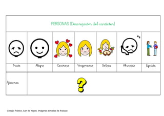 Descripción : Animales,Personas y Objetos | PDF